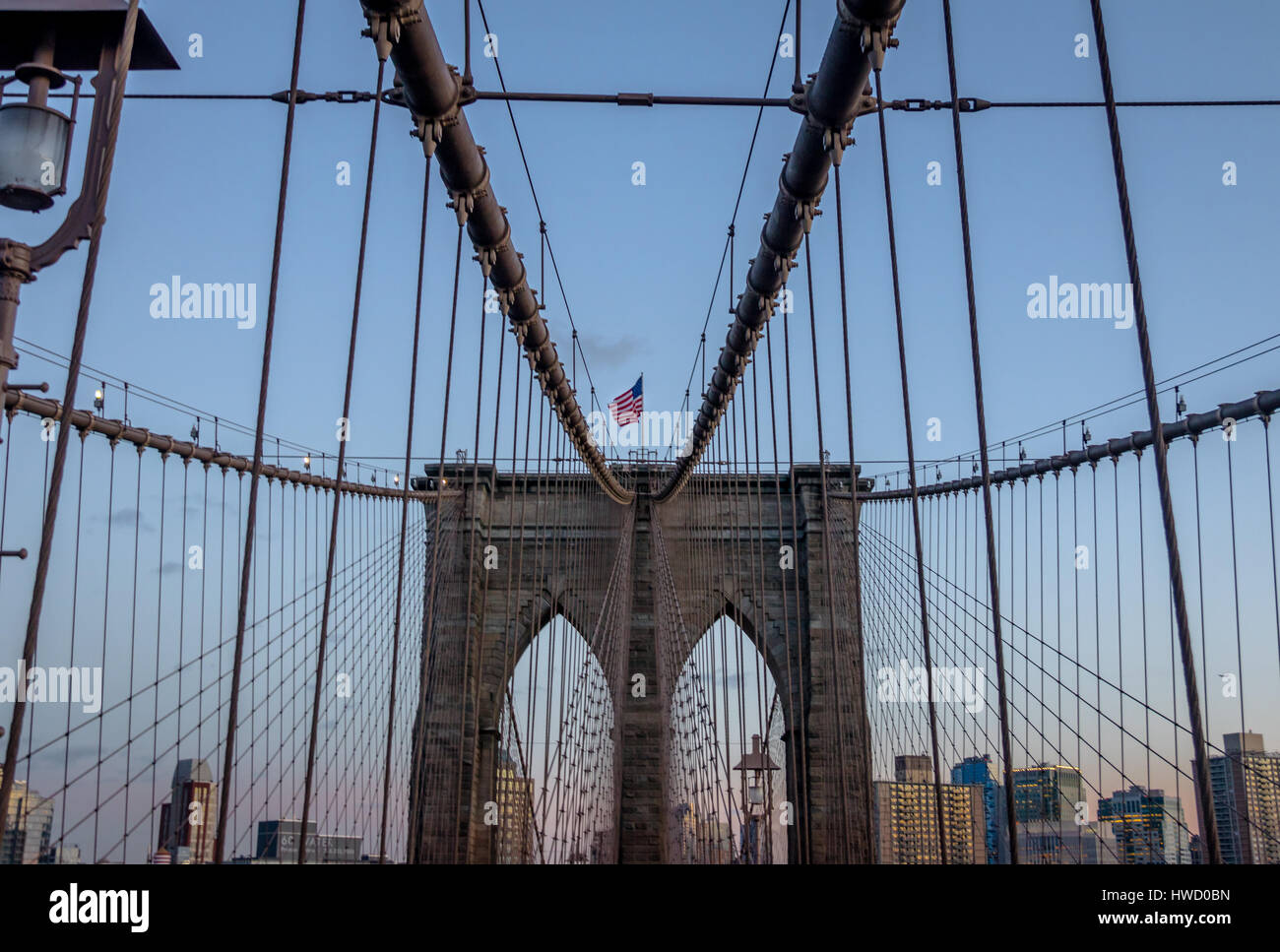 The Brooklyn Bridge - New York, USA Stock Photo - Alamy