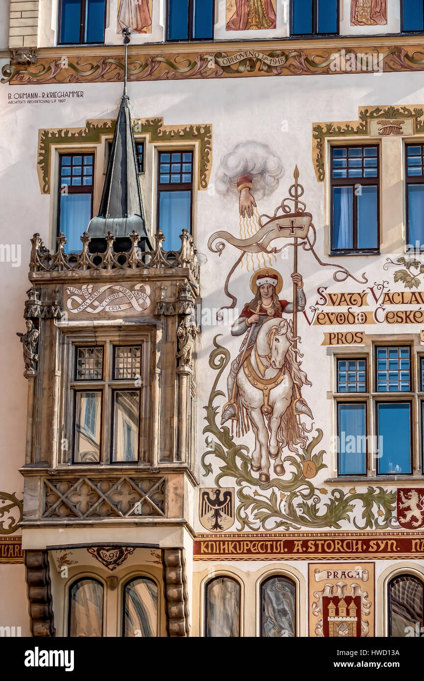 A nice house in Prague, Czechia, Ein schönes Haus in Prag, Tschechien ...
