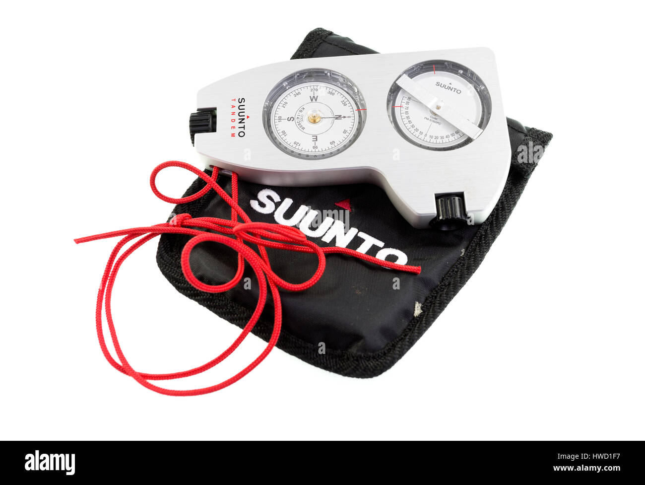 Picture of a pocket size precision instrument combining compass and ...