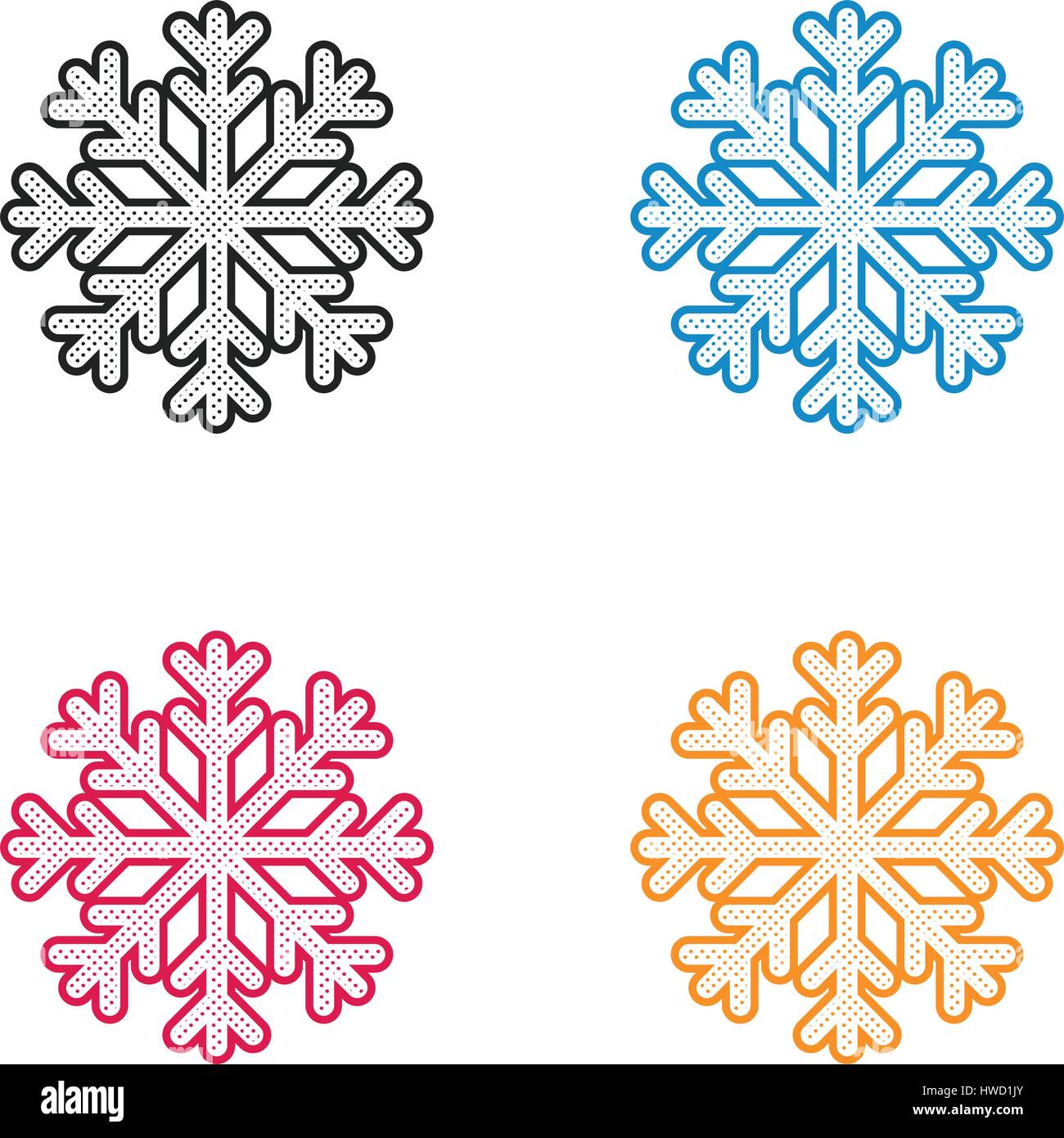 Dotted variation Stock Vector Images - Alamy