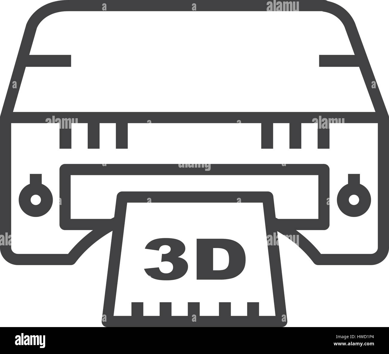 3d print Stock Vector Images - Alamy