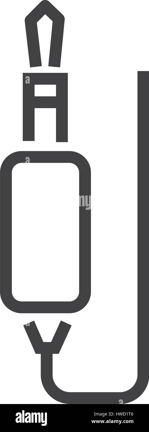 Digital audio connector Stock Vector Images - Alamy