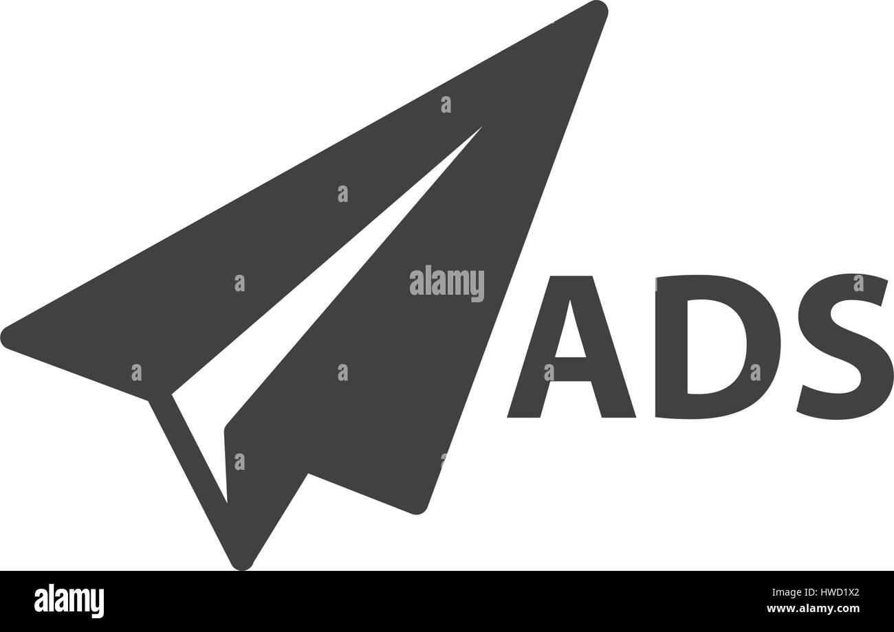 rocket paper Advertisement black icon Stock Vector Image & Art - Alamy