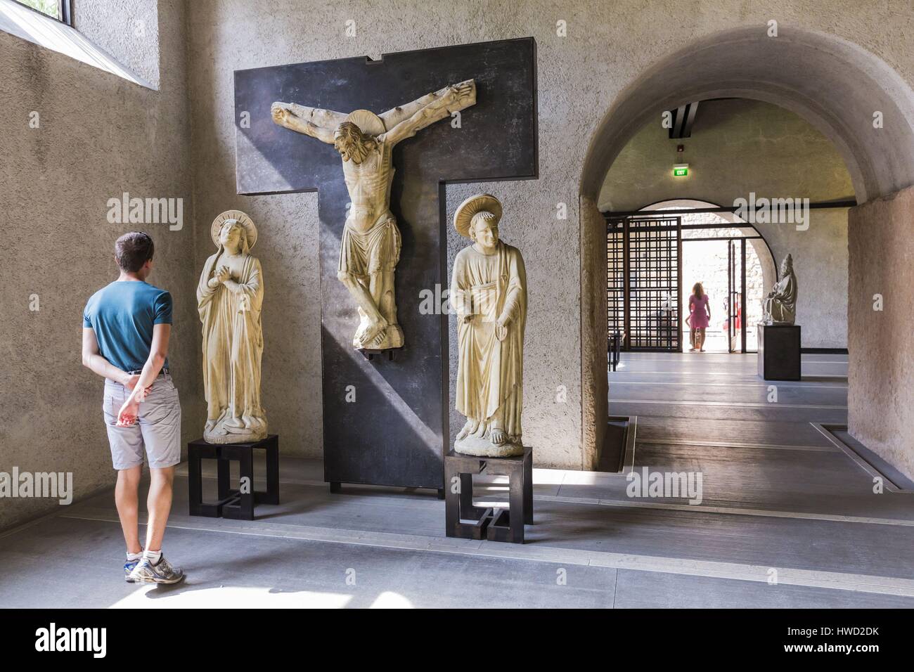 Italy, Veneto, Verona, listed as World Heritage by UNESCO, the museum ...