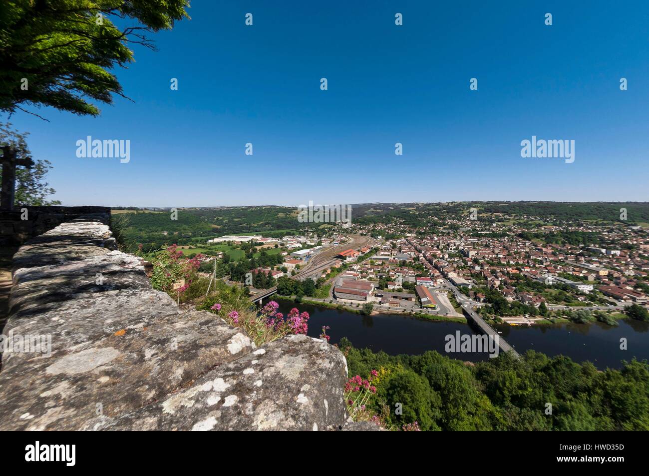 France, Lot, Capdenac le Haut listed as Plus Beaux Villages de France ...