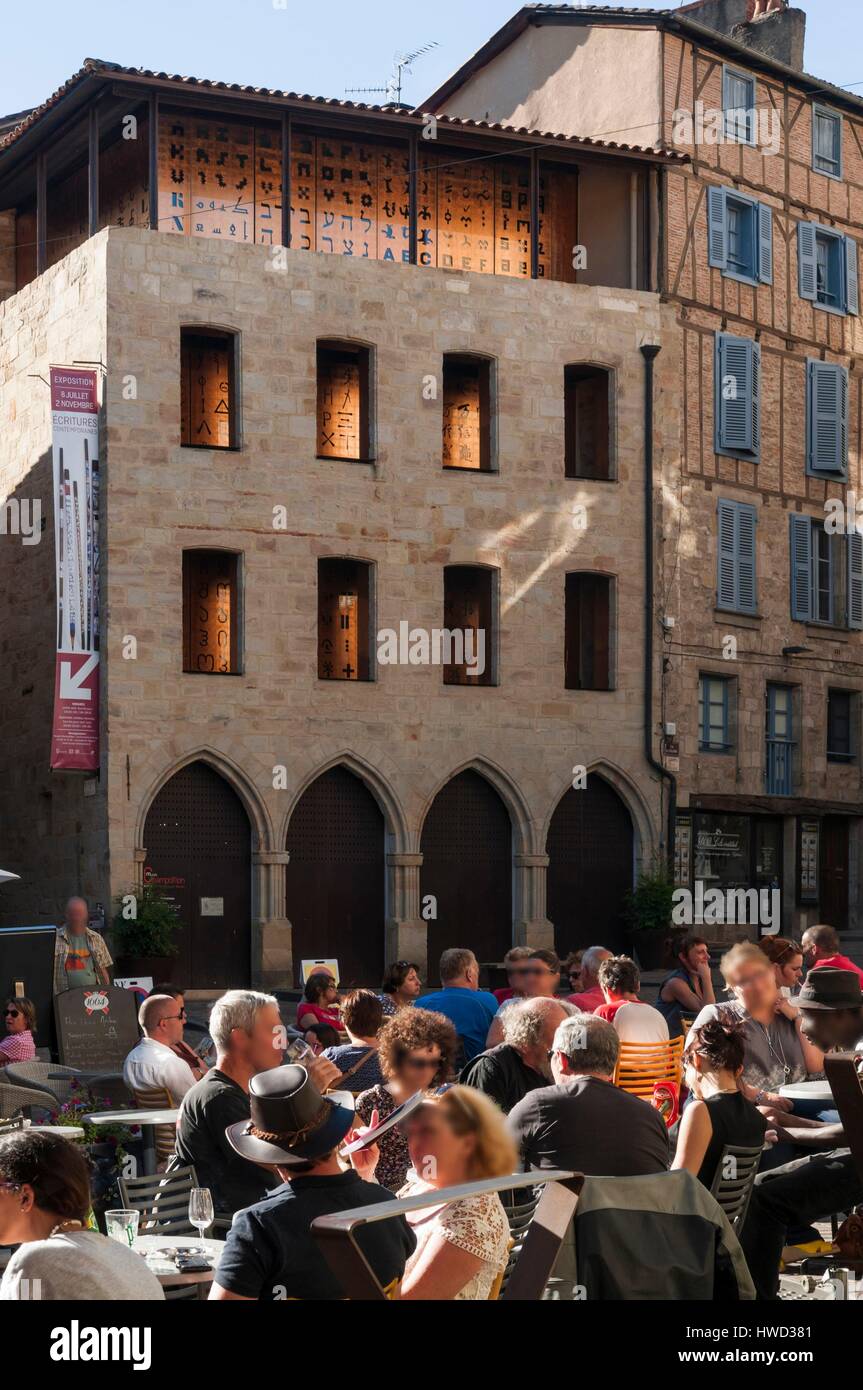 France, Lot, Figeac, old town Stock Photo - Alamy