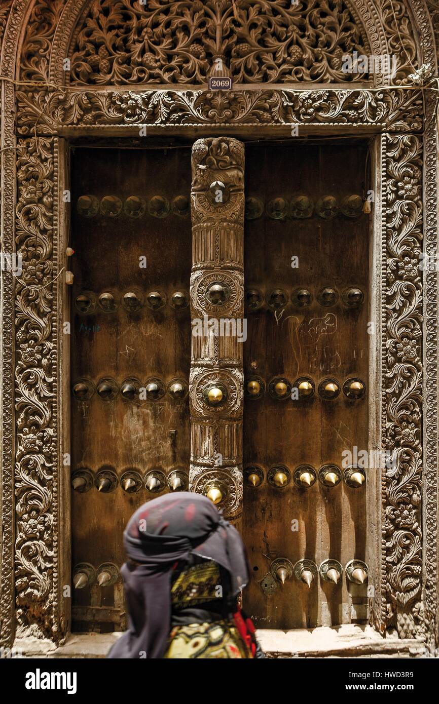 Tanzania, Zanzibar, Zanzibar City, Stone Town, listed as World Heritage ...