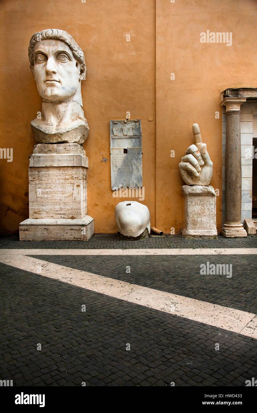 Constantines head statue hi-res stock photography and images - Alamy