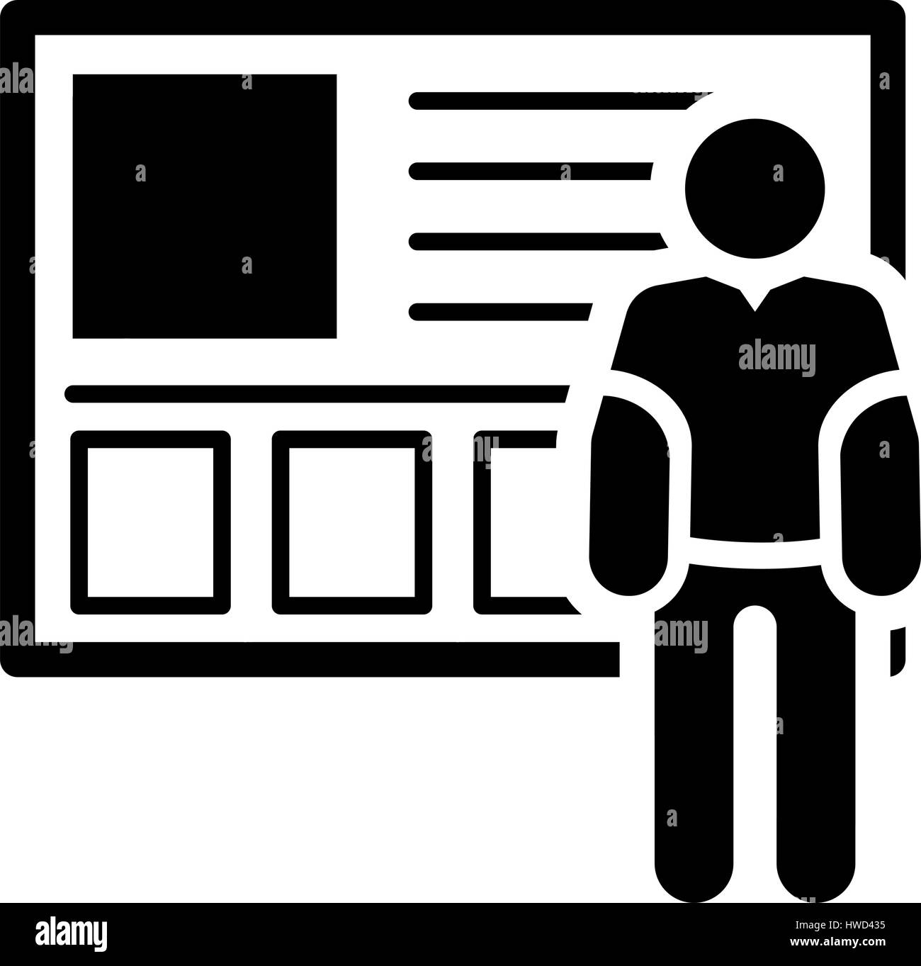 Consulting Service Icon. Business Concept Stock Vector Image & Art - Alamy