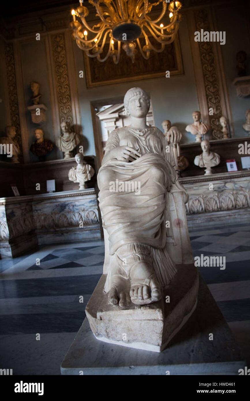 Italy, Latium, Rome, Capitolium Museums, listed as World Heritage by ...