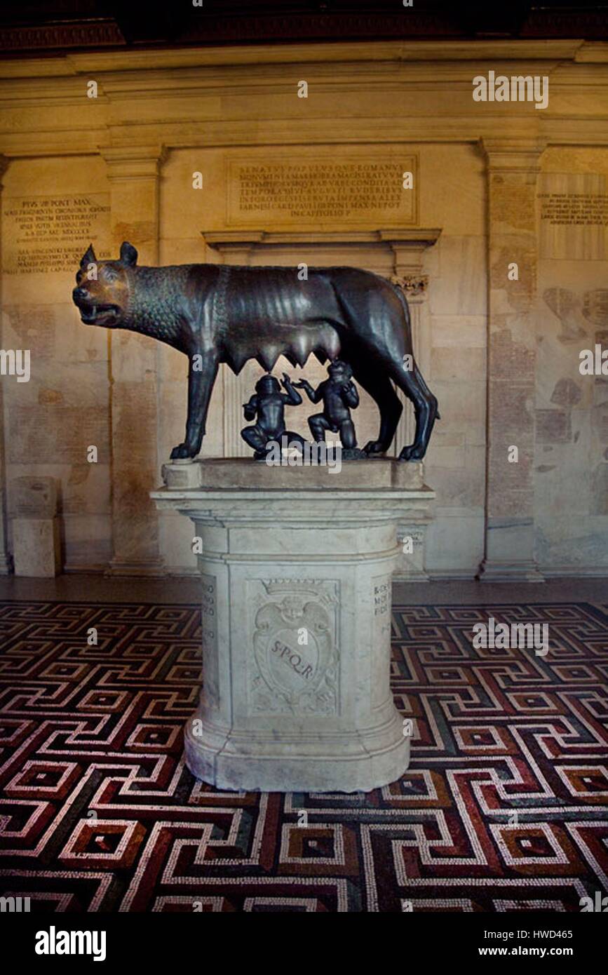 Italy, Latium, Rome, Capitolium Museums, listed as World Heritage by ...