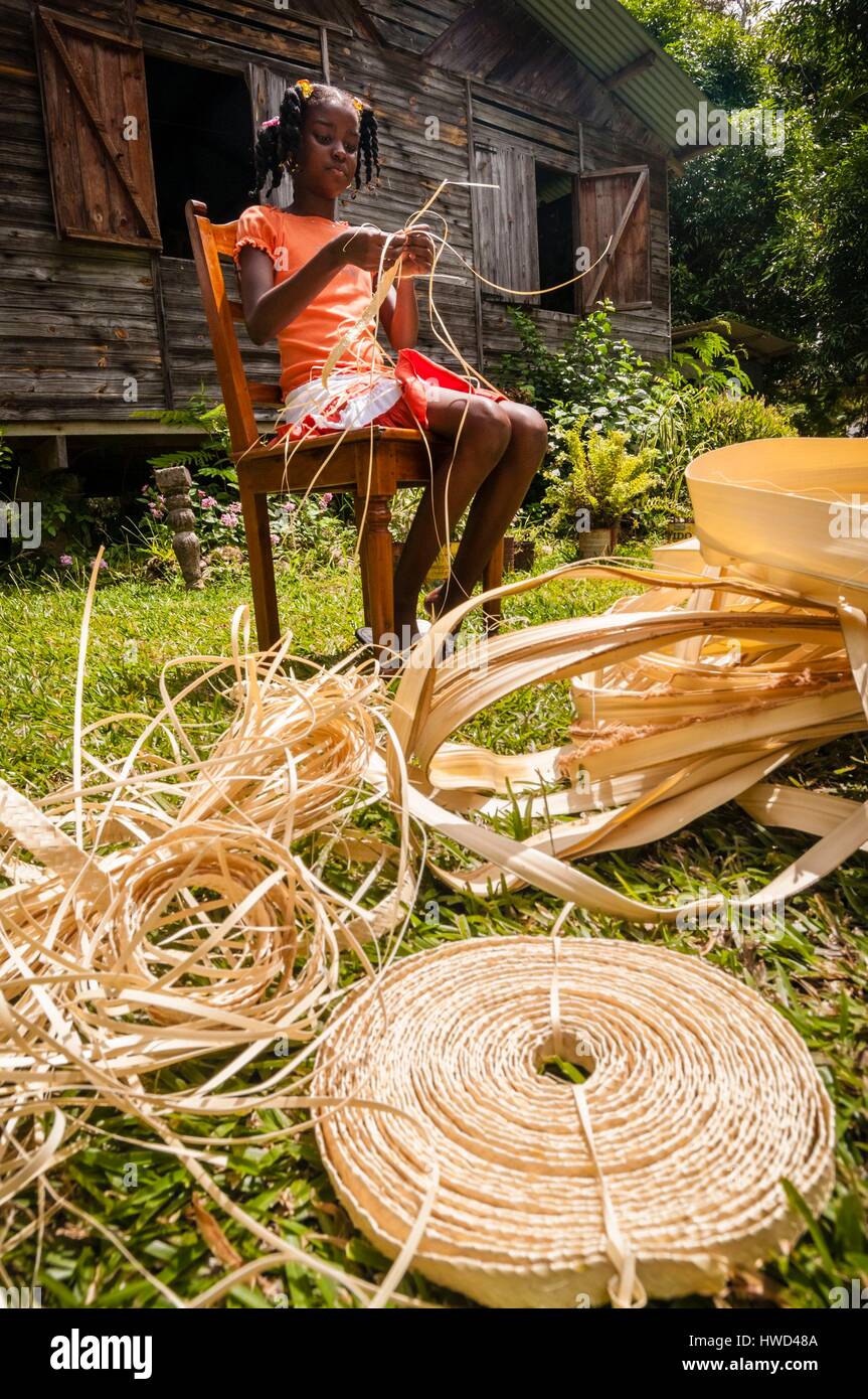 Seychelles, Mahe island, Anse aux Pins, craft village, clothing and ...
