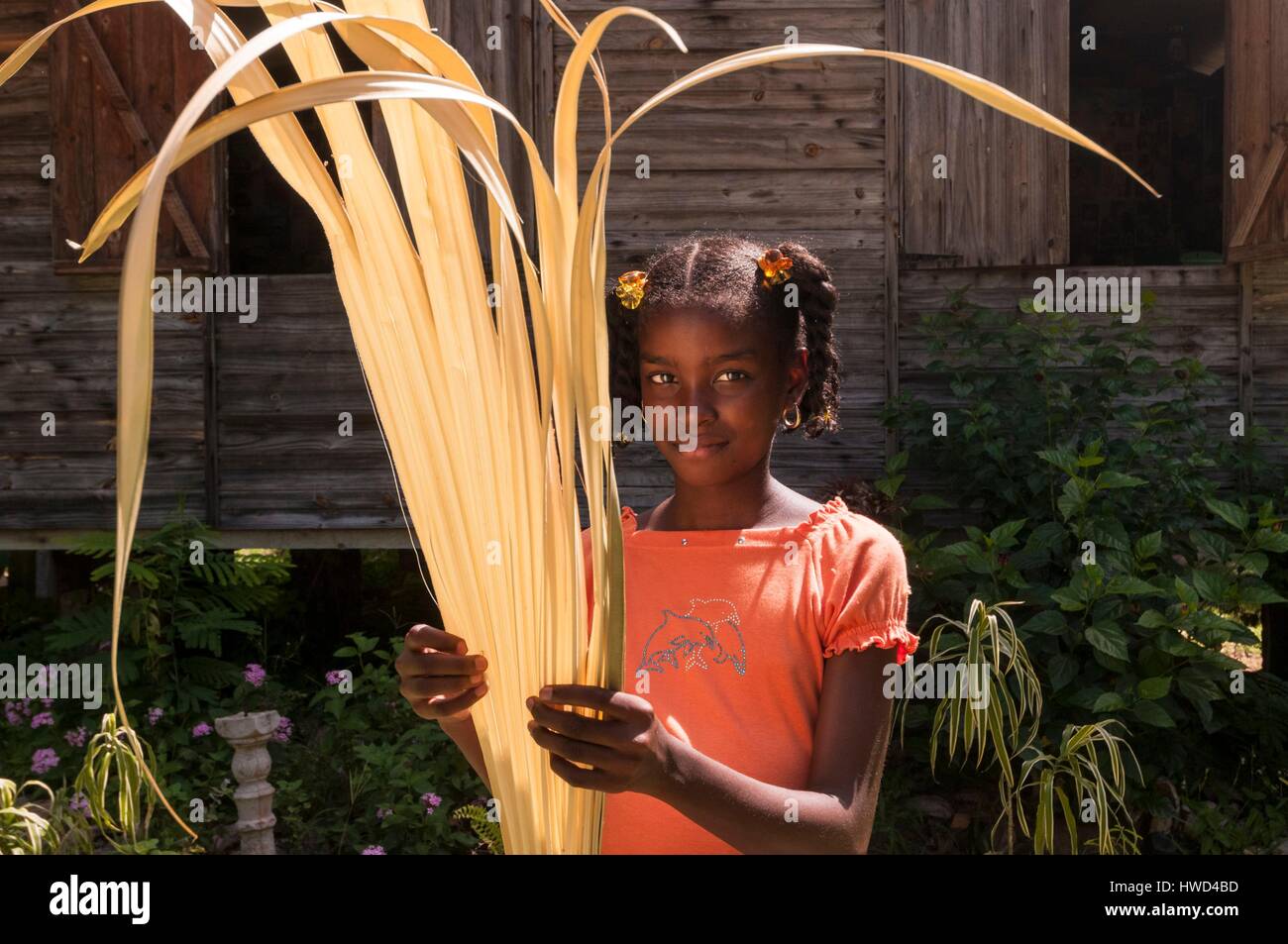 Seychelles, Mahe island, Anse aux Pins, craft village, clothing and ...