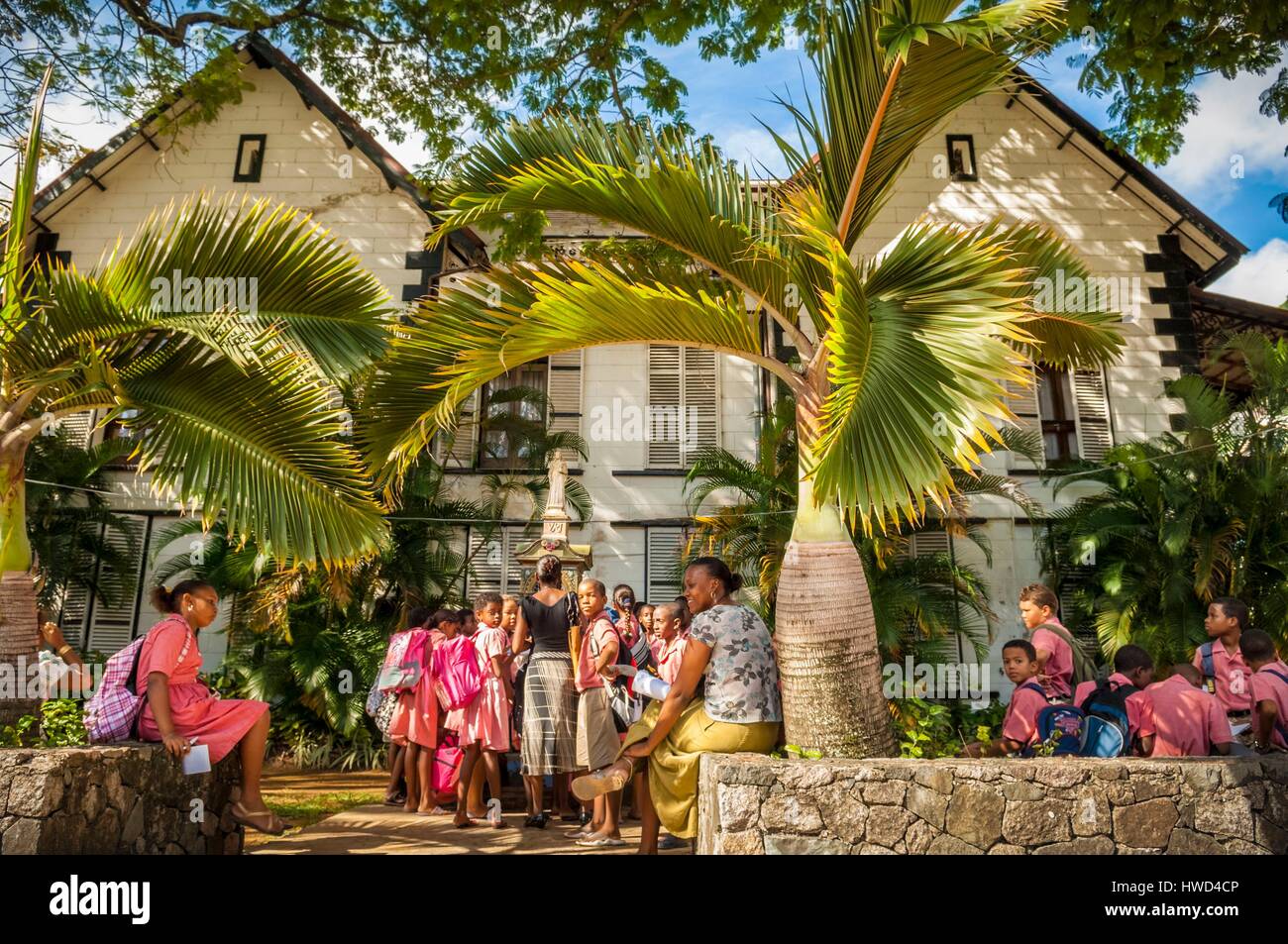 Seychelles people city hi-res stock photography and images - Alamy