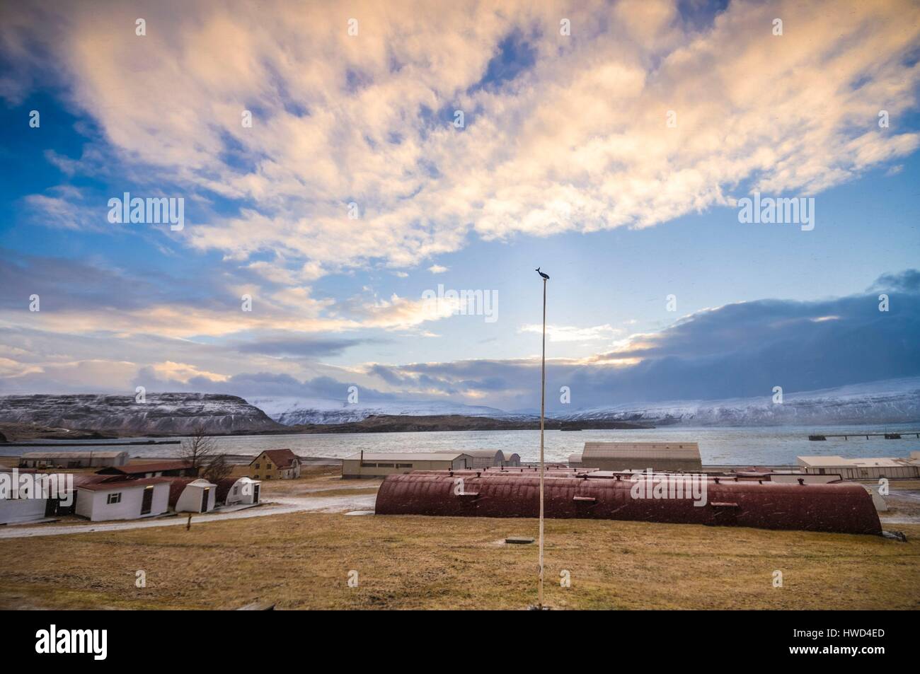 West Ireland prairie, North Atlantic Ocean, Vesturland, Miðsandur ...