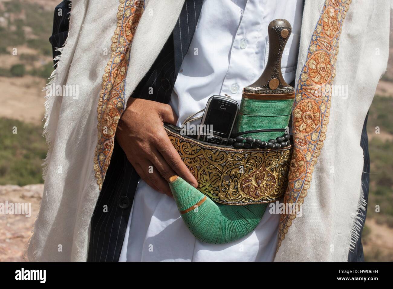 Traditional janbiya yemen hi-res stock photography and images - Alamy
