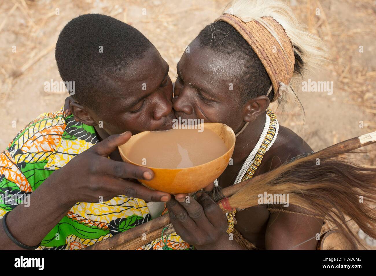 Togo, northern region, Les Tamberma consume large quantities of ...