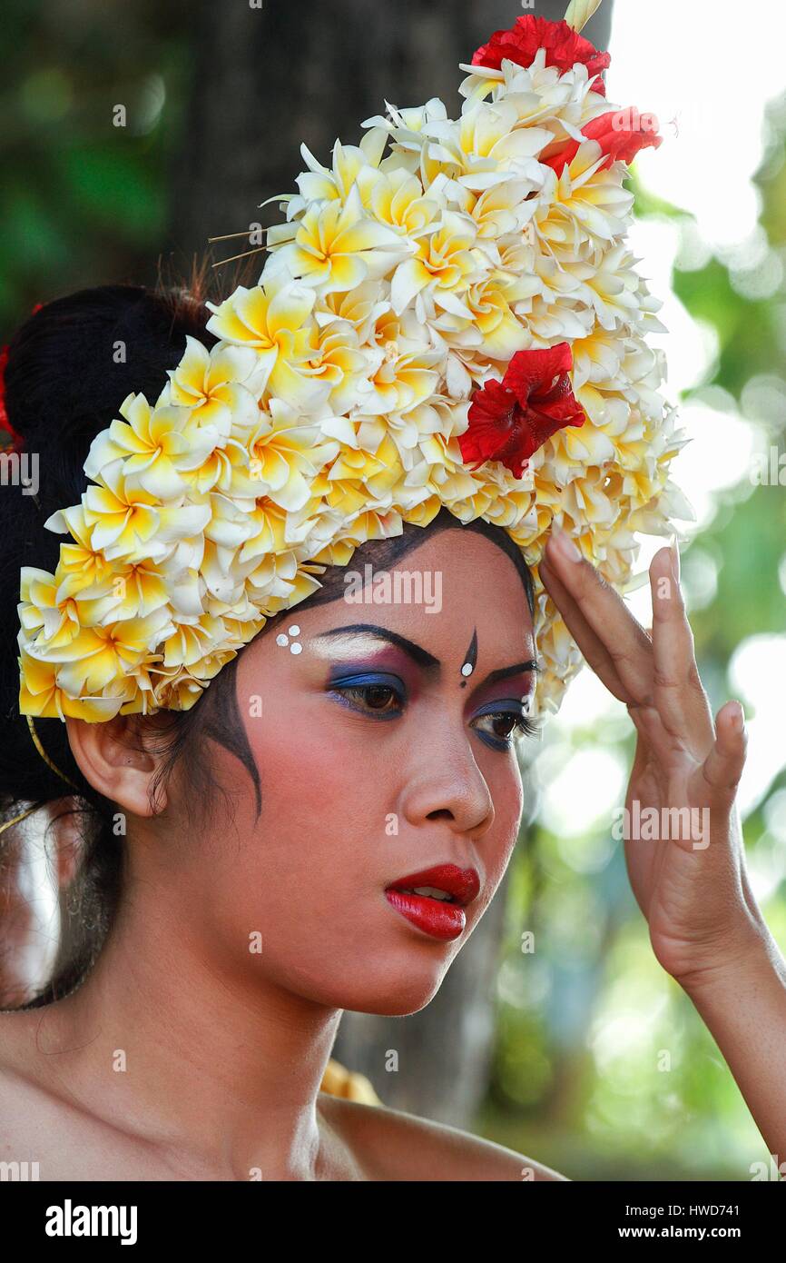Indonesia, flowers of Bali Stock Photo - Alamy