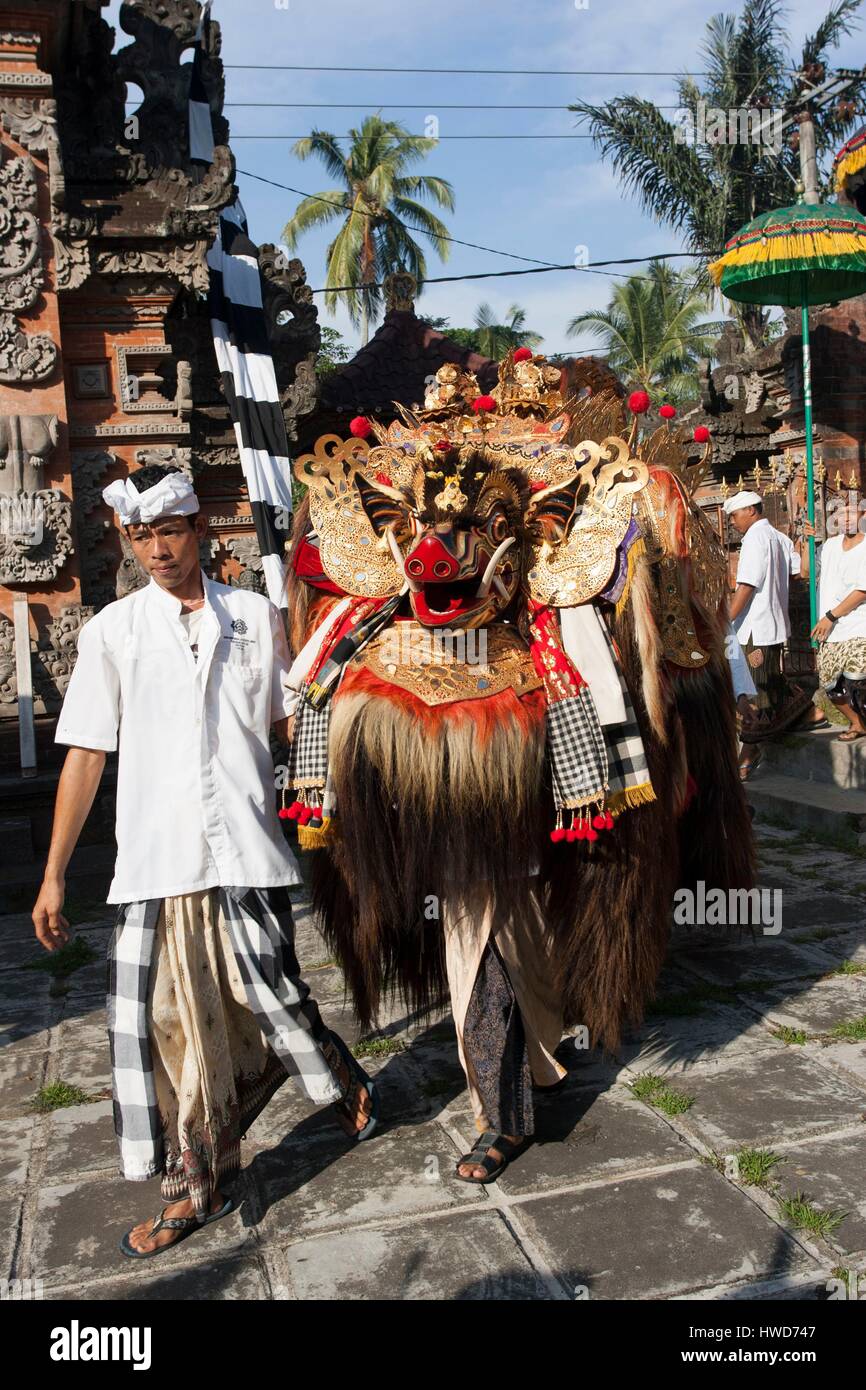 Indonesia, Bali, Barong in a village Stock Photo - Alamy