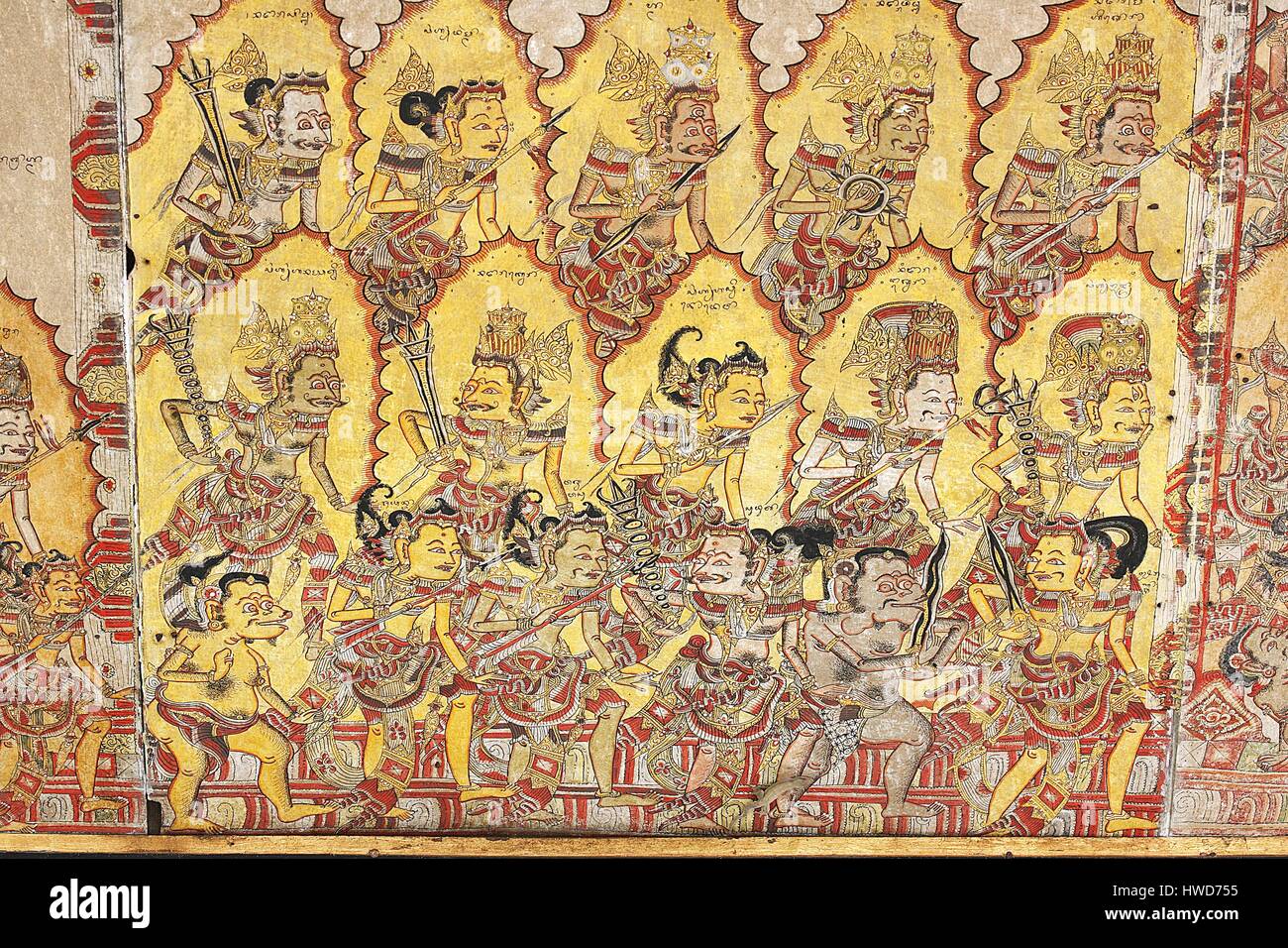 Kamasan style painting hi-res stock photography and images - Alamy