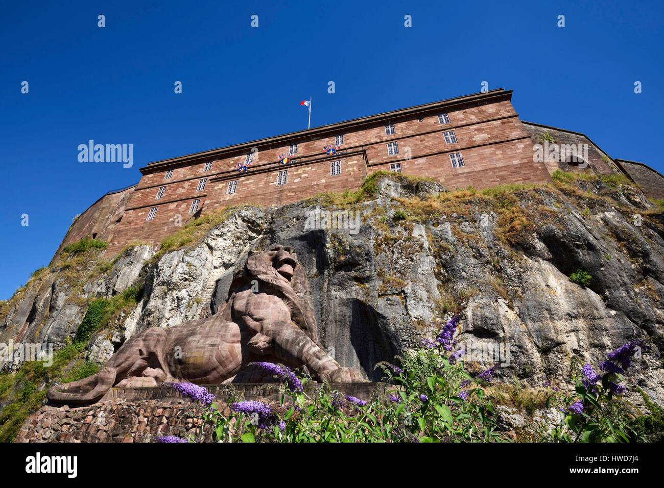 Territoire De Belfort France Lion High Resolution Stock Photography and ...