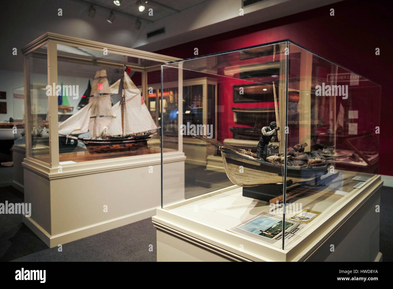 United States, Massachusetts, New Bedford, New Bedford Whaling Museum ...