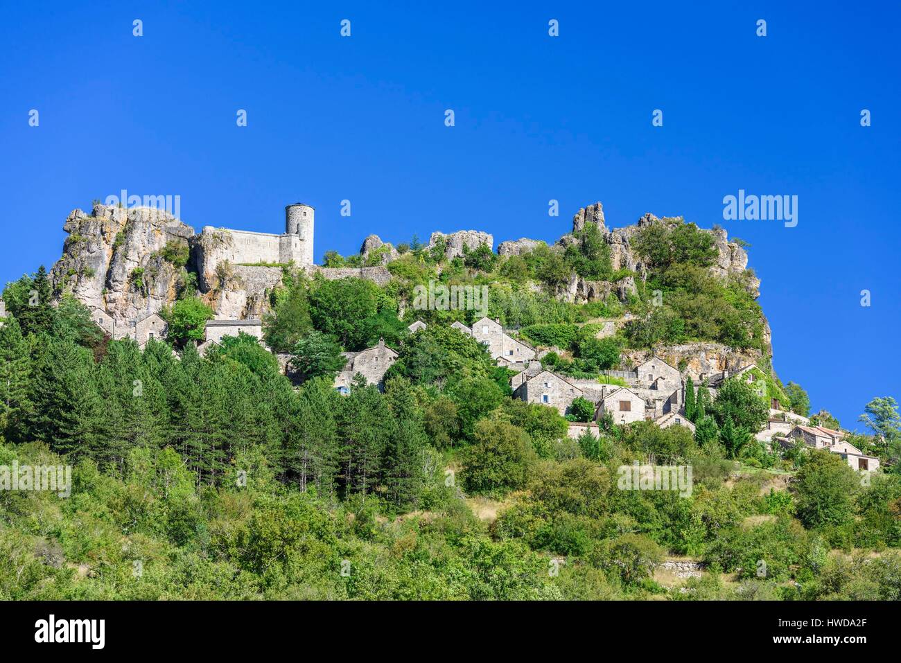 France, Aveyron, the Causses and the Cevennes, Mediterranean agro ...