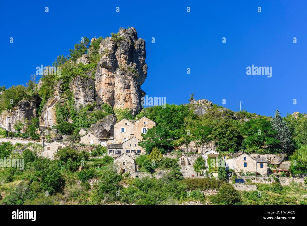 France, Aveyron, the Causses and the Cevennes, Mediterranean agro ...
