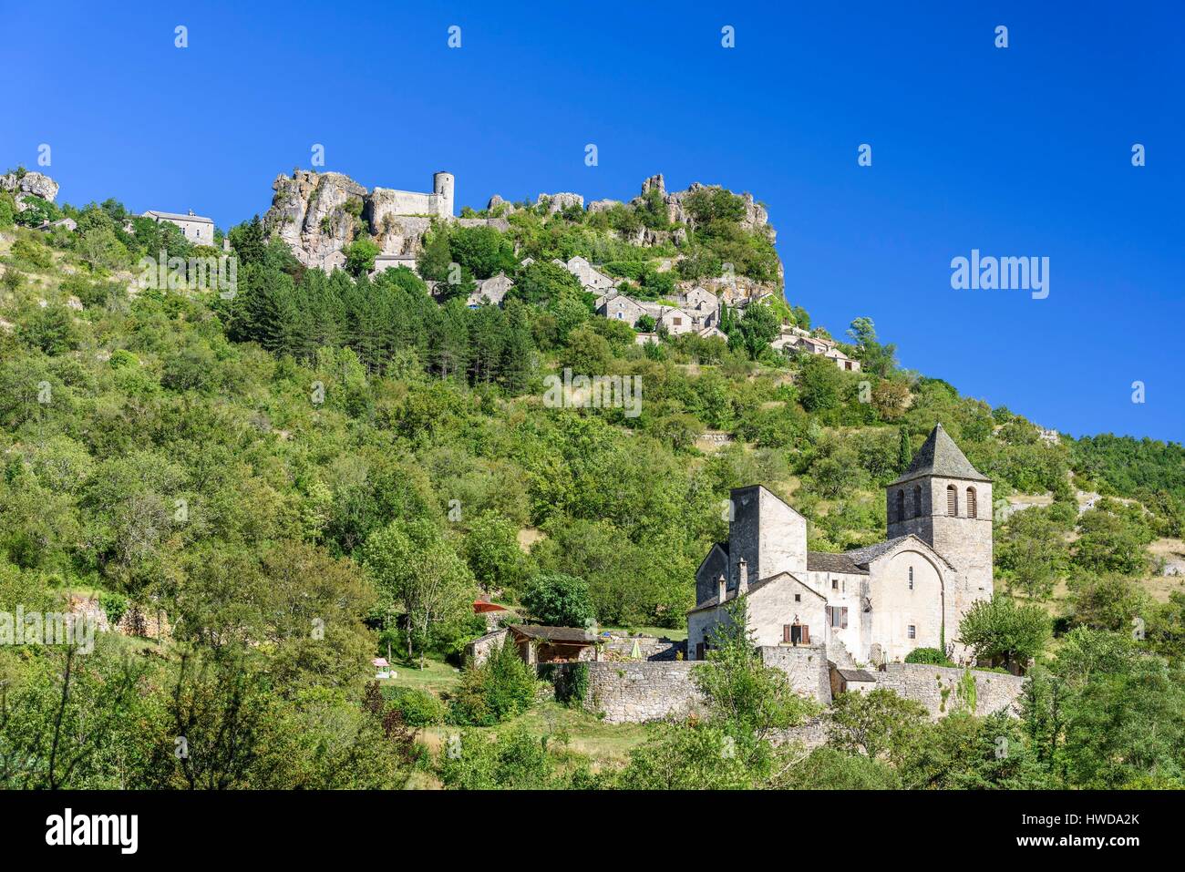 France, Aveyron, the Causses and the Cevennes, Mediterranean agro ...