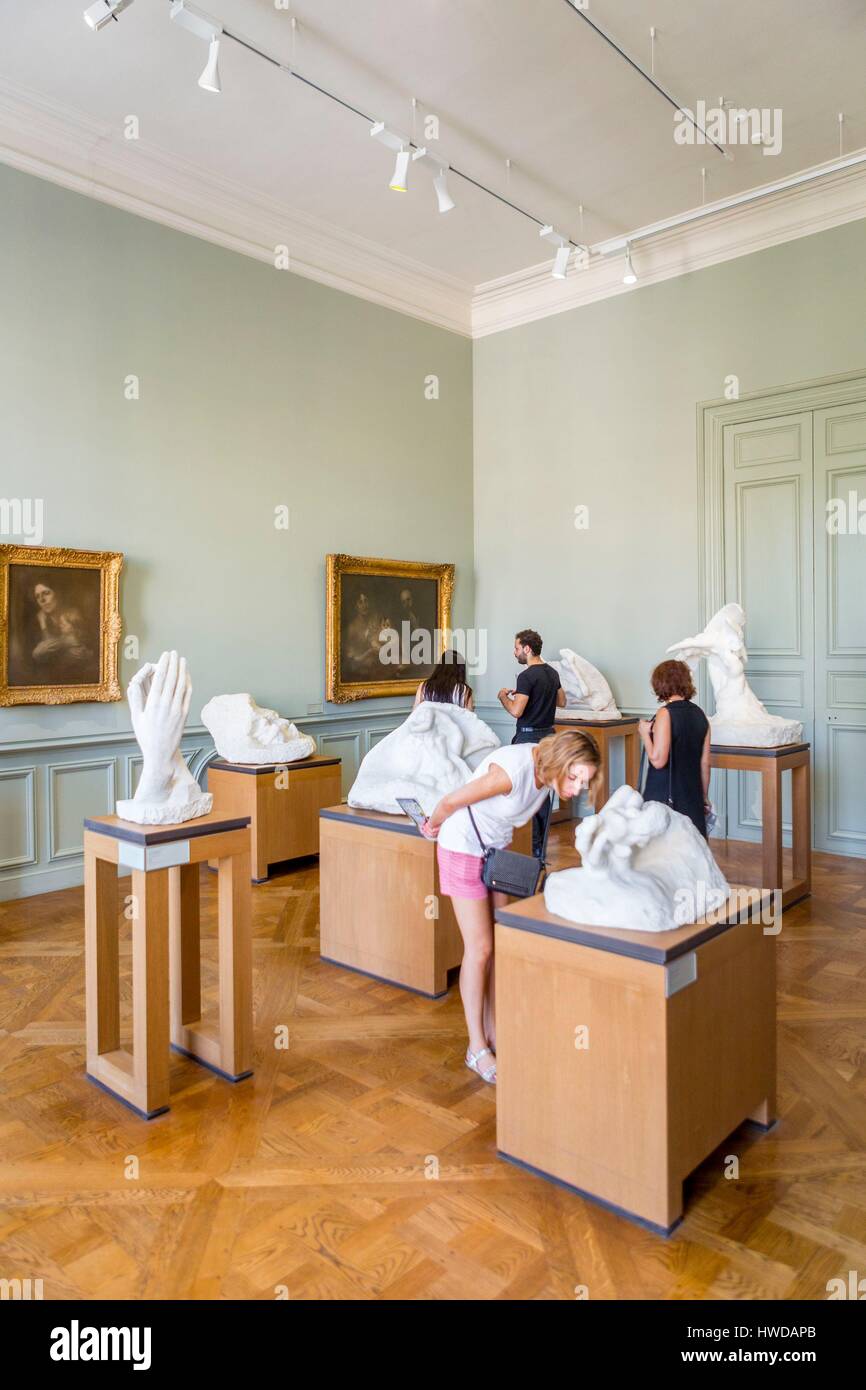 France, Paris, the Rodin Museum in the Hotel Biron Stock Photo - Alamy