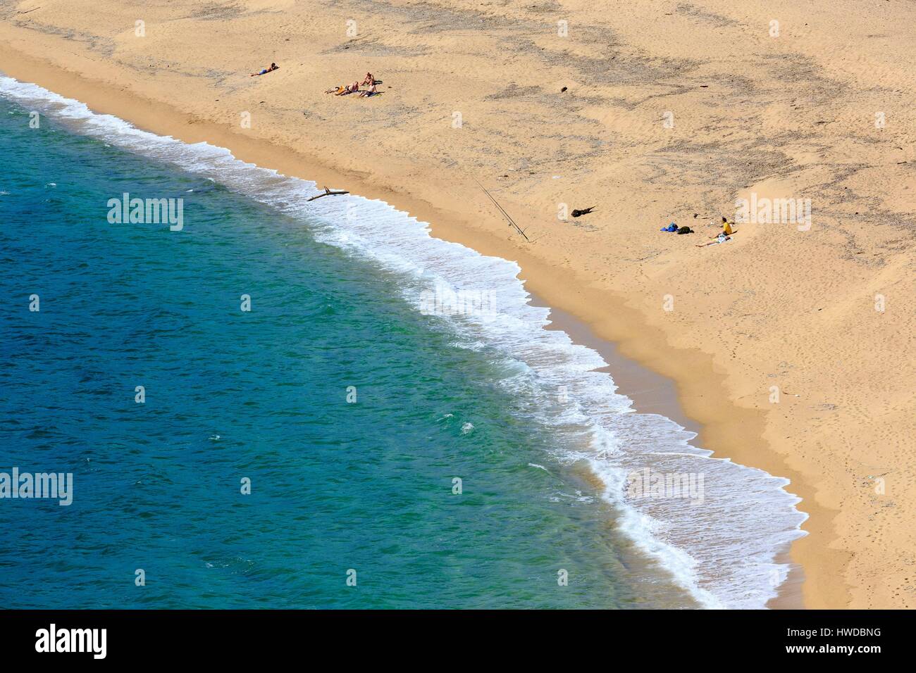 France, Corse du Sud, Propriano, beach Baracci Stock Photo - Alamy