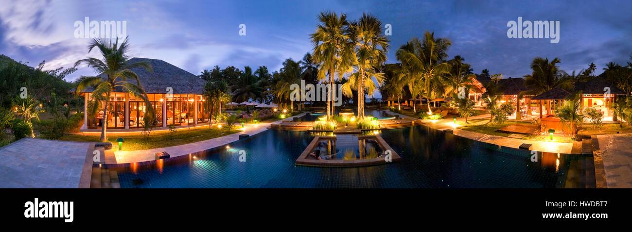 Seychelles, Silhouette Island, Hilton Seychelles Labriz Resort & Spa ...
