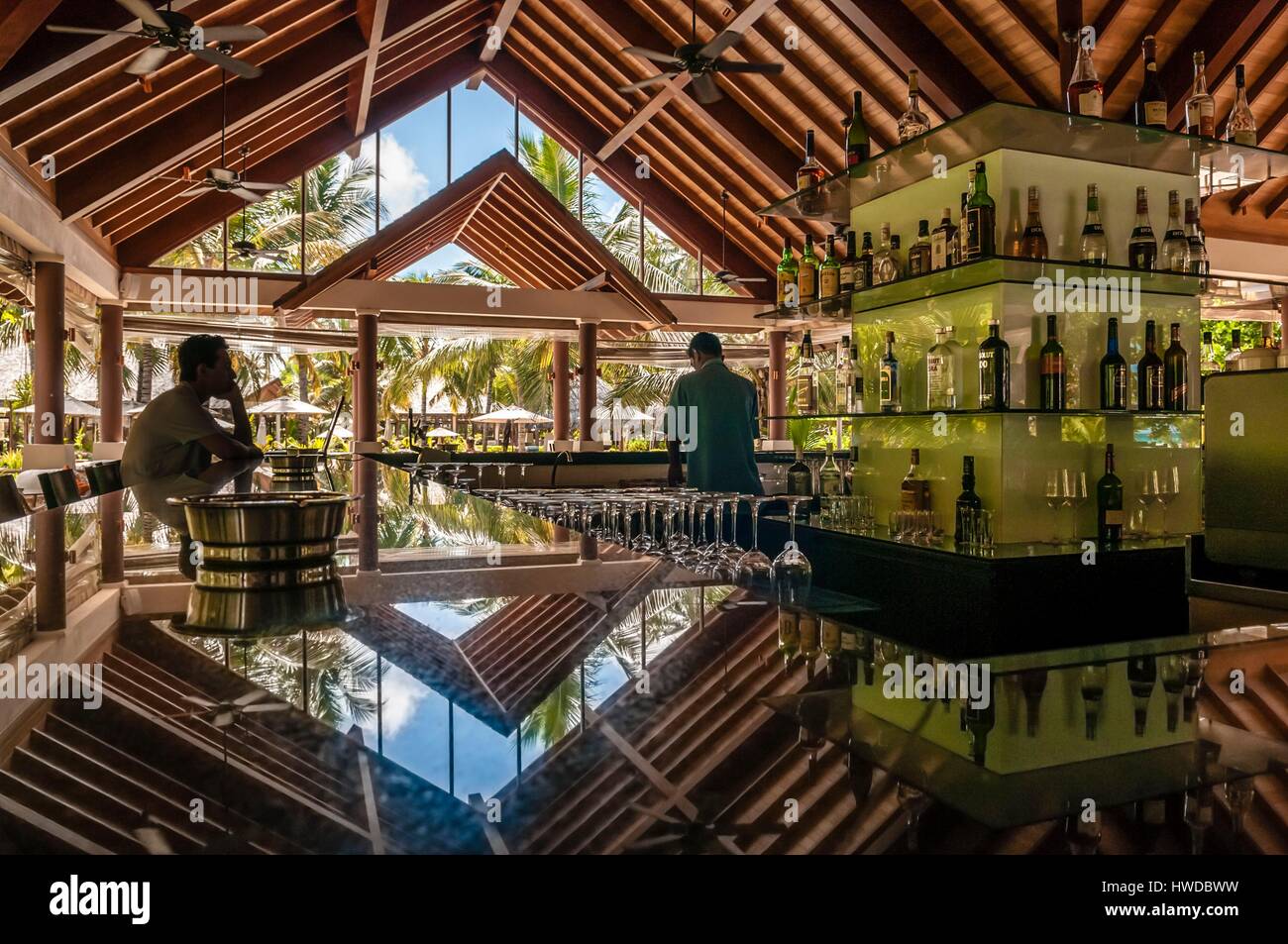 Seychelles, Silhouette Island, Hilton Seychelles Labriz Resort & Spa ...