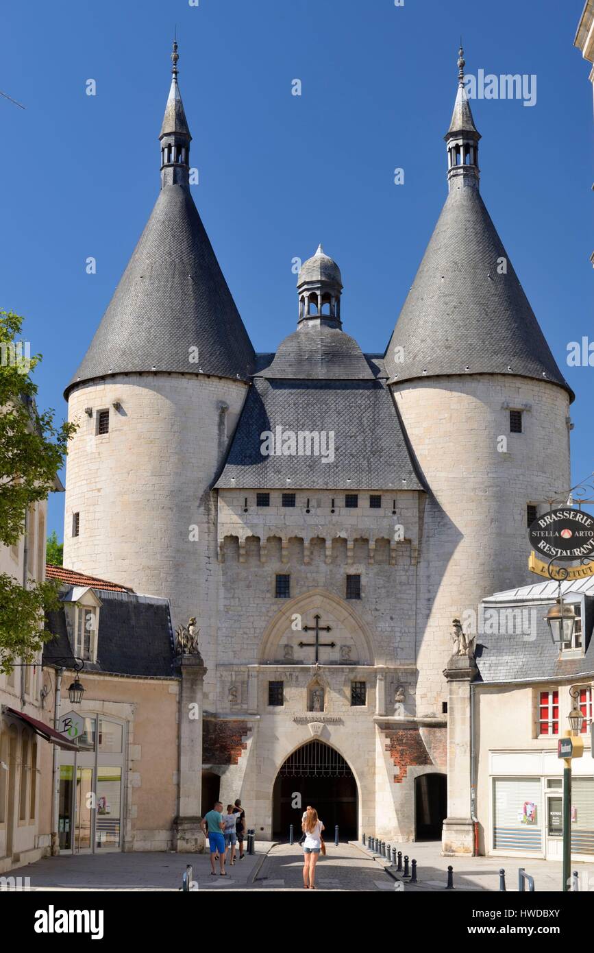 France, Meurthe et Moselle, Nancy, Door Craffe, vestige of the medieval ...