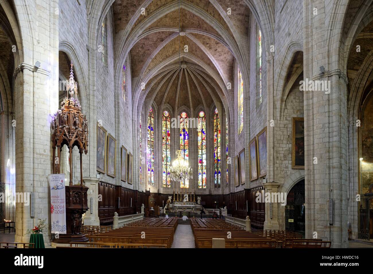 St fulcran cathedral hi-res stock photography and images - Alamy
