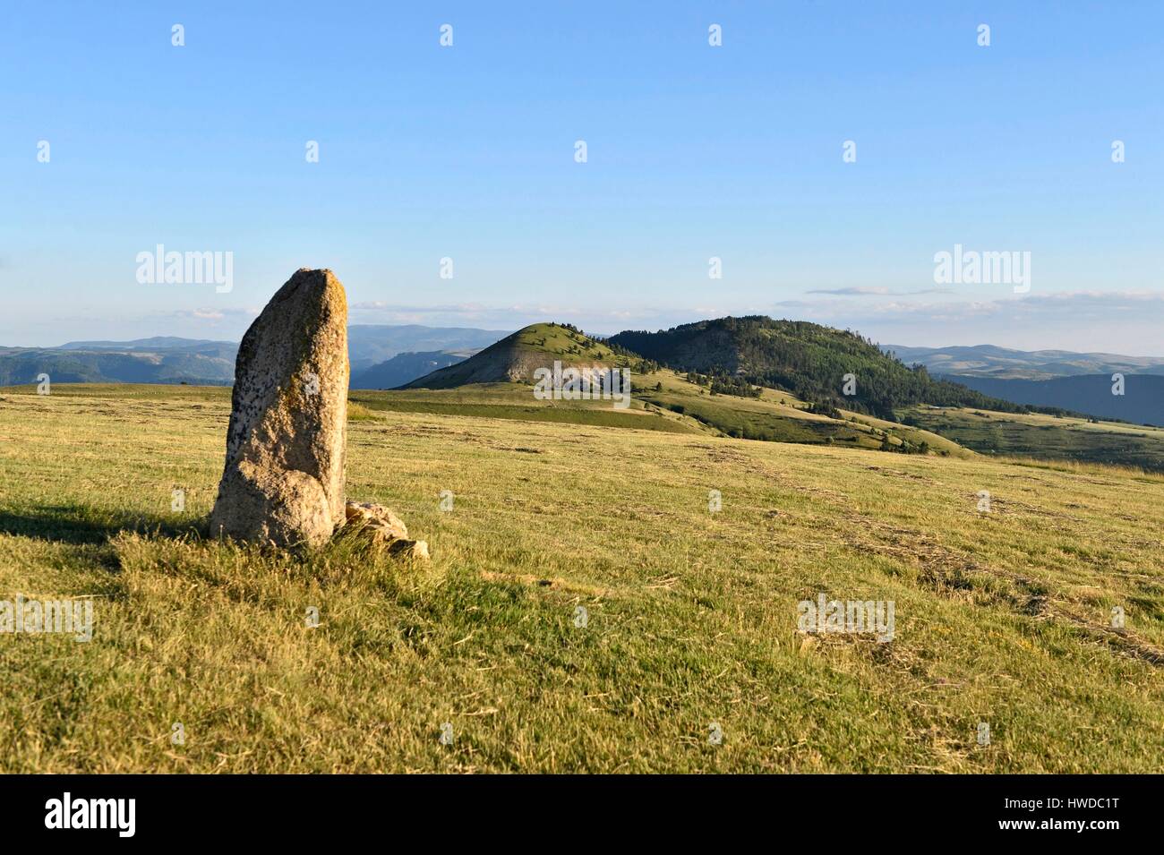 France, Lozere, the Causses and the Cevennes, Mediterranean agro ...