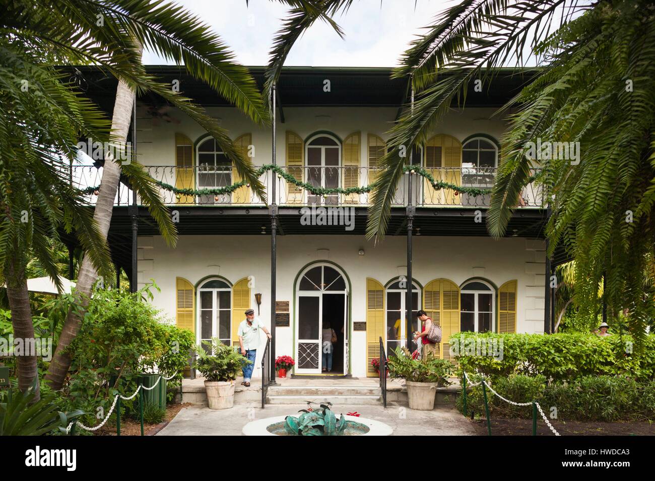 United States, Florida, Florida Keys, Key West, Hemingway House, former ...