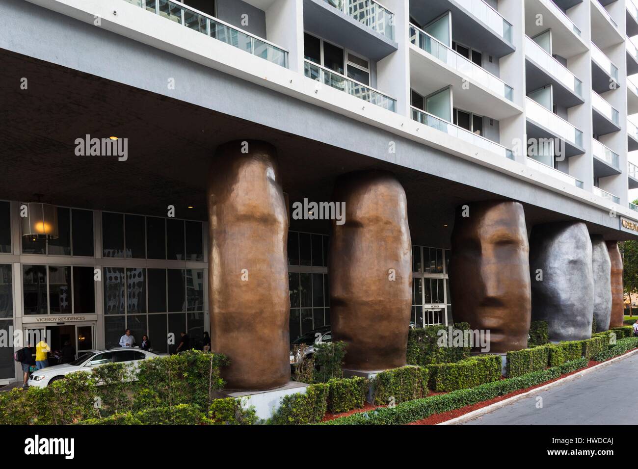 Icon brickell building hi-res stock photography and images - Alamy