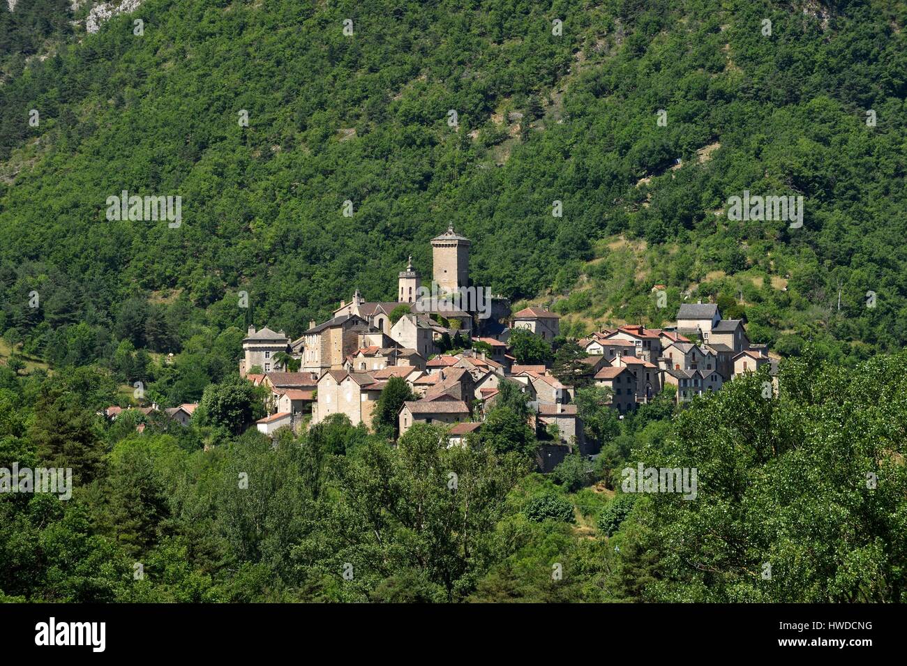 France, Aveyron, the Causses and the Cevennes, Mediterranean agro ...