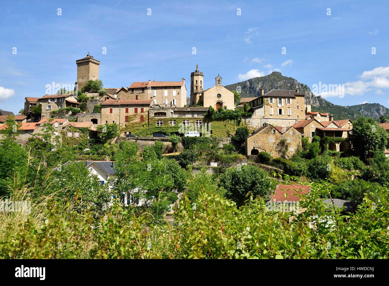 France, Aveyron, the Causses and the Cevennes, Mediterranean agro ...