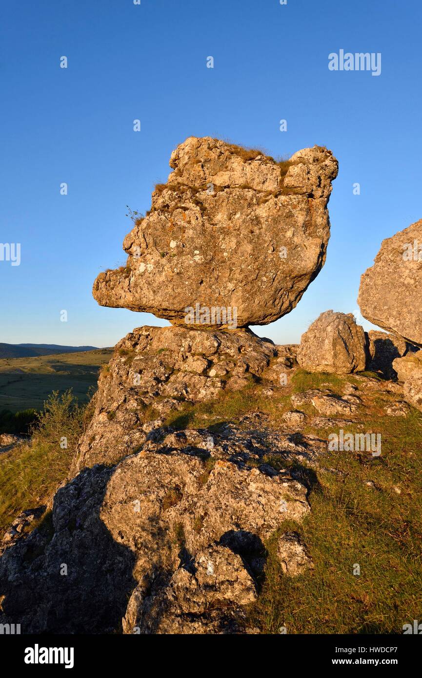 France, Lozere, the Causses and the Cevennes, Mediterranean agro ...