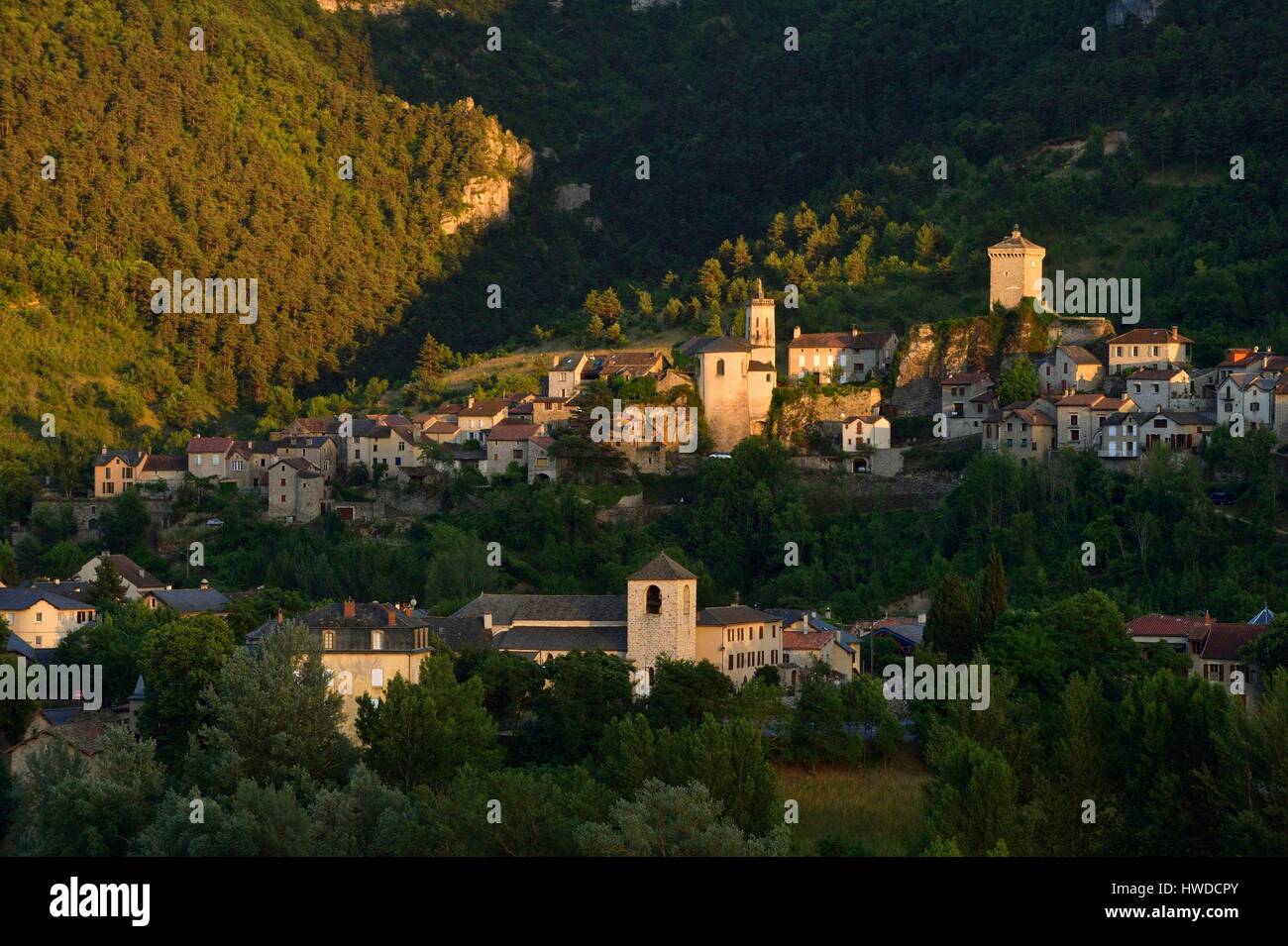 France, Aveyron, the Causses and the Cevennes, Mediterranean agro ...