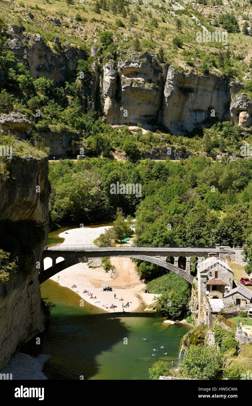 France, Lozere, the Causses and the Cevennes, Mediterranean agro ...