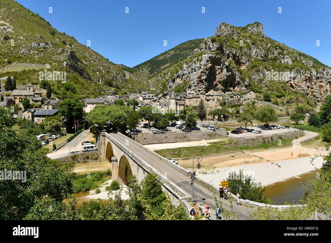 France, Lozere, the Causses and the Cevennes, Mediterranean agro ...