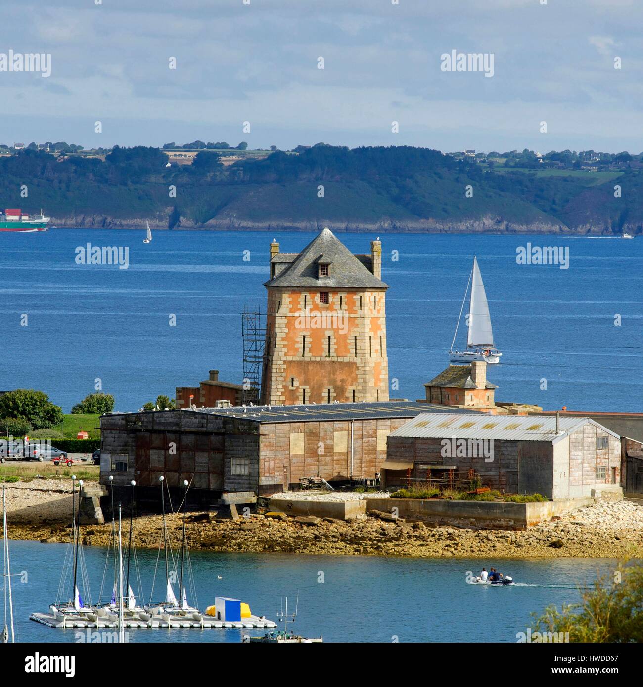 France, Finistere, Iroise Sea, Parc Naturel Regional d'Armorique ...