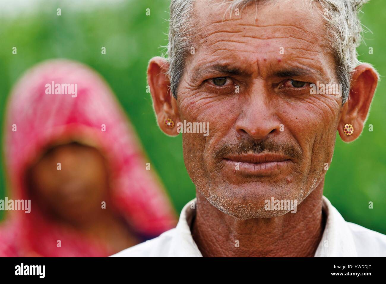 India, Rajasthan, Jaipur, portrait of indian men Stock Photo - Alamy