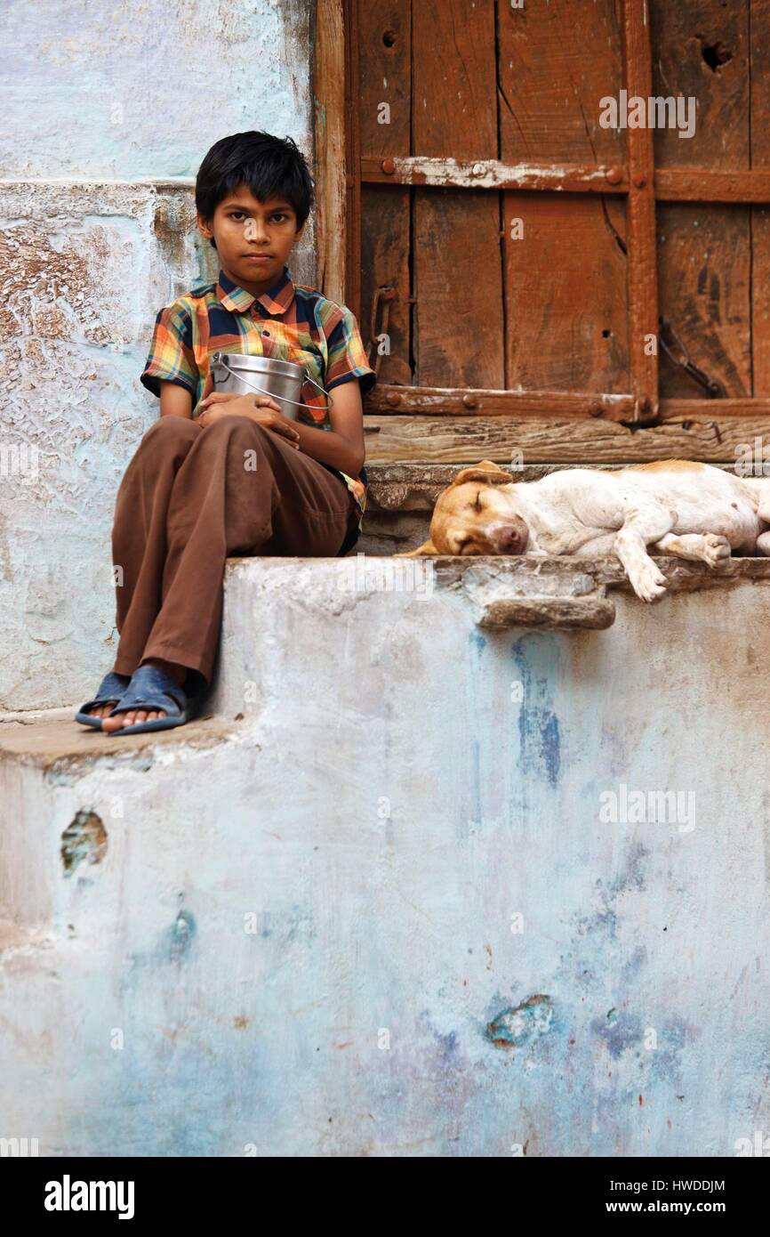 India, Rajasthan, Bundi, indian children Stock Photo - Alamy