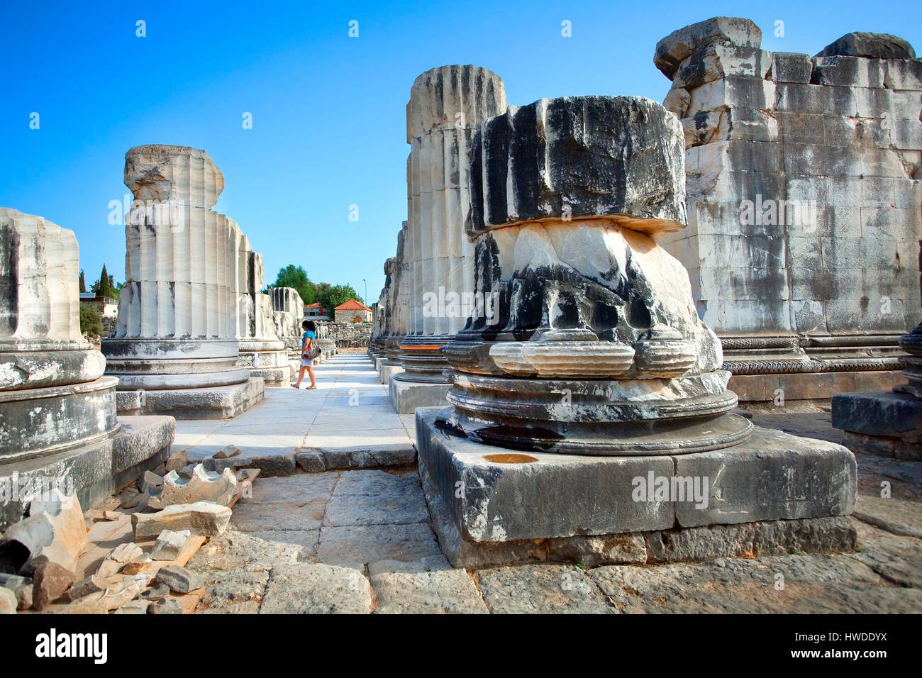 Turkey, Aegean Region, Izmir, Aydin Province, Didim, Didyma, its famous ...