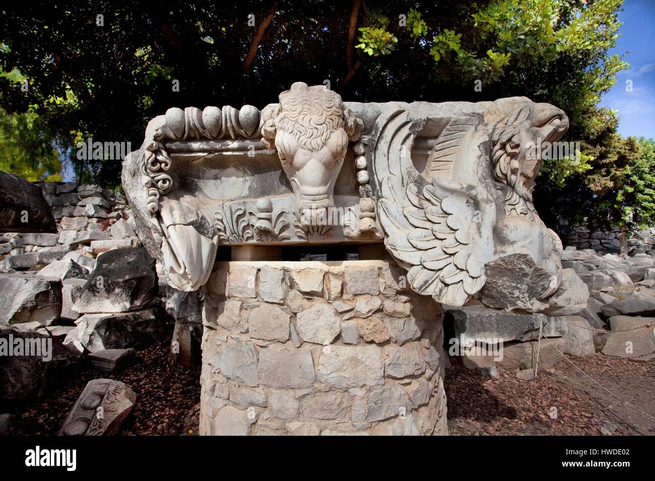 Turkey, Aegean Region, Izmir, Aydin Province, Didim, Didyma, its famous ...