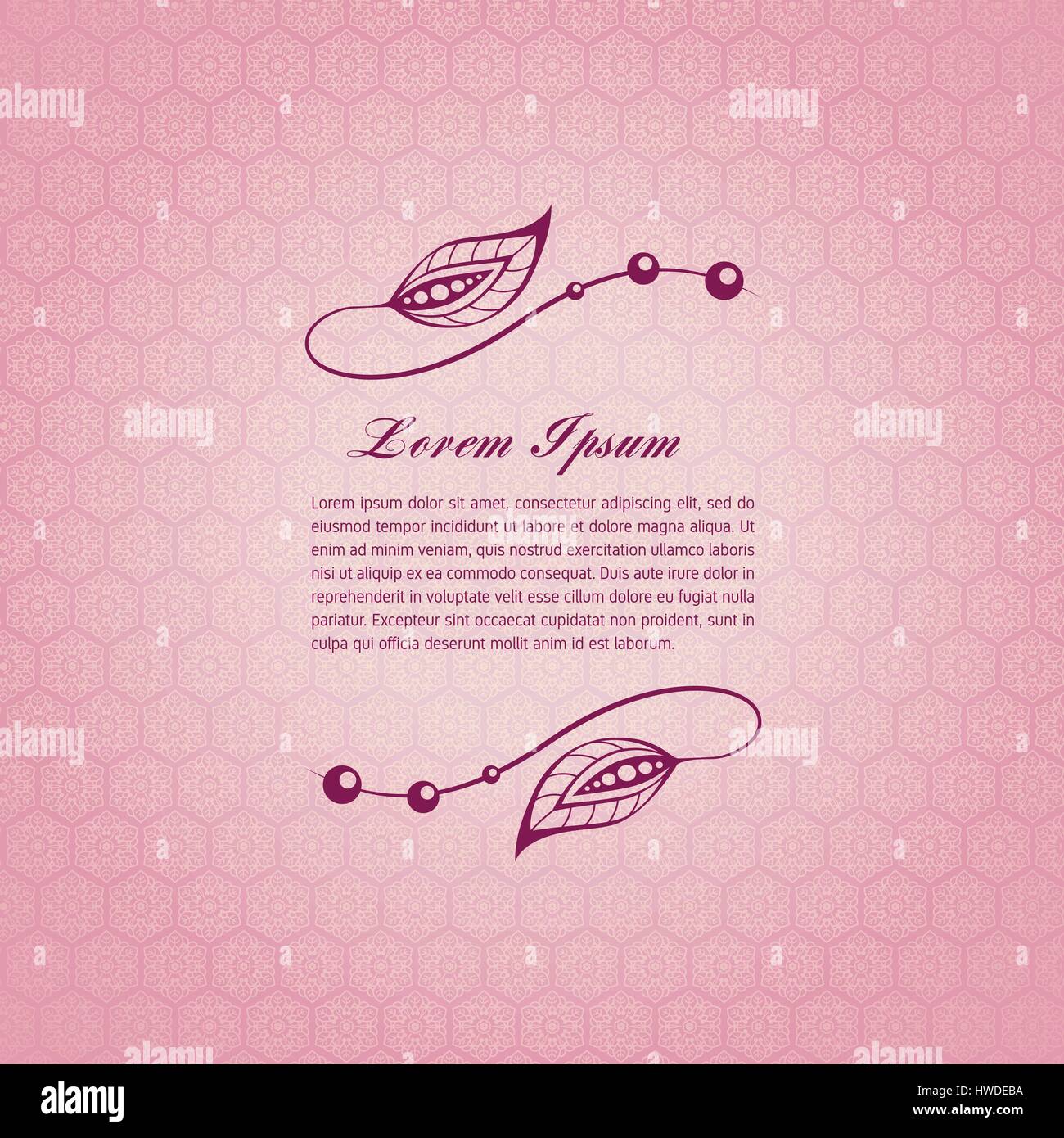 rose calligraphic elements Stock Vector Image & Art - Alamy